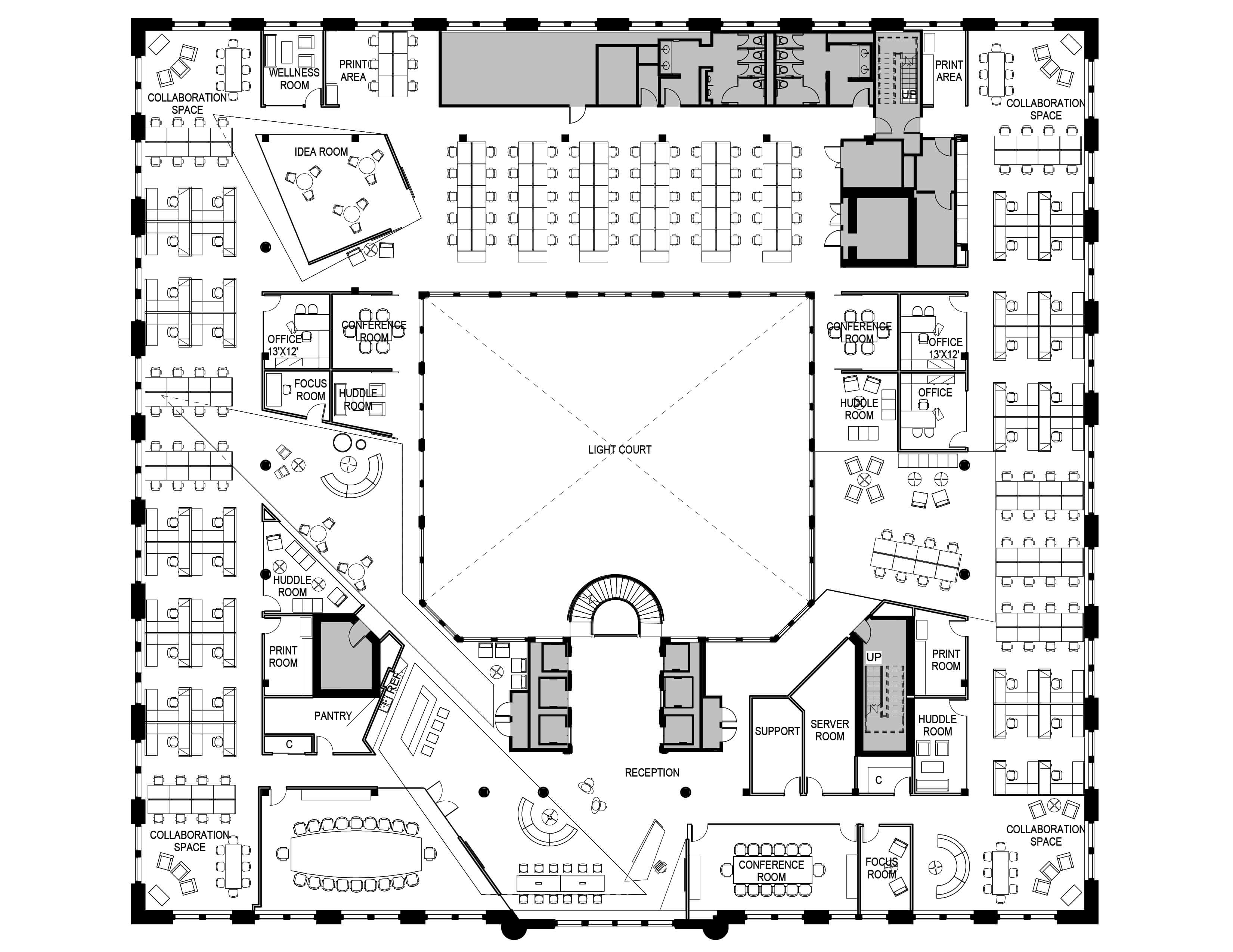 FullFloor_FloorPlans_Rookery2 - Tech Office Spaces | Tech Office Spaces